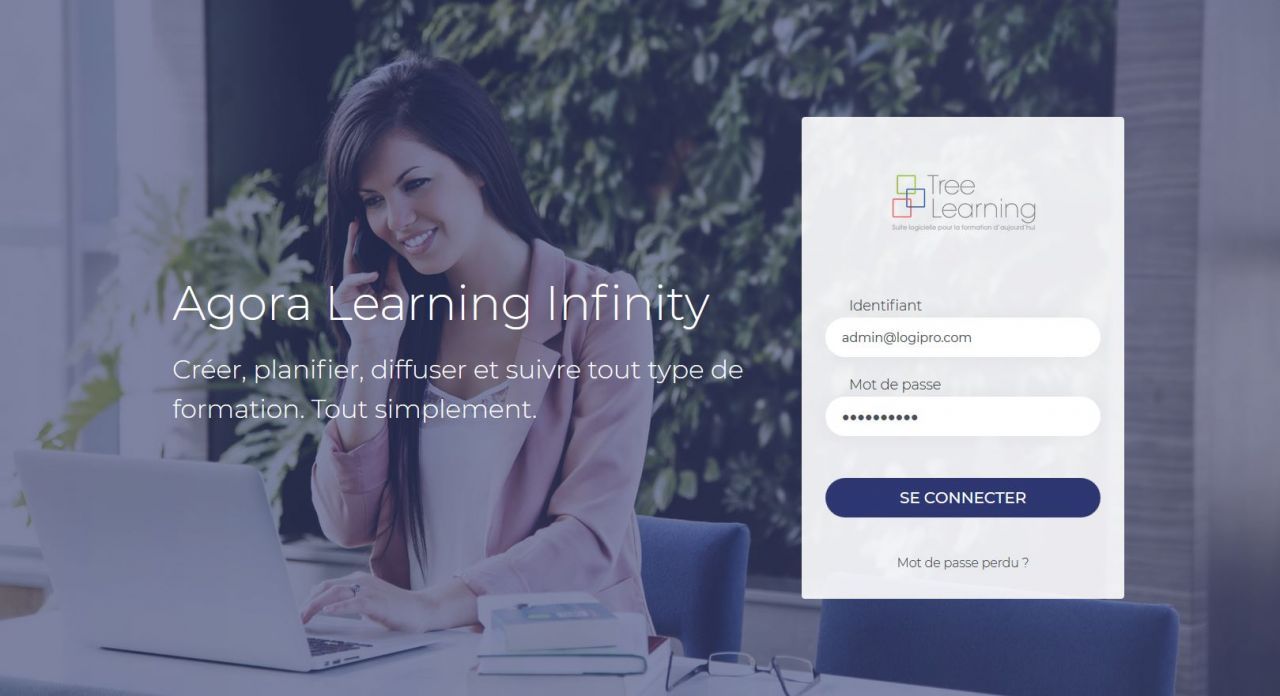 Agora Learning Infinity - Plateforme LMS - Agora Learning